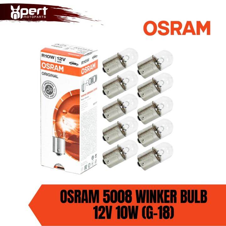 Original Osram 5008 Winker Bulb 12V 10W (PER PIECE) | Lazada PH