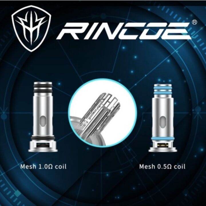 legit ORIGINAL RINCOE JELLYBOX NANO / MINI COIL OCC MESH 0.5 1.0 O2OS ...