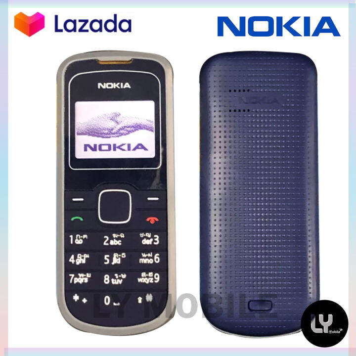 Nokia 1280 โทรศัพท์ลูกอมคลาสสิกปุ่มเก่าพร้อมปุ่มไฟฉายนักเรียนผู้สูงอายุ ...
