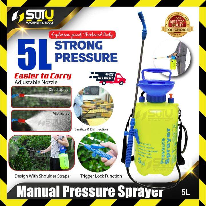 5L Manual Knapsack Sprayer / Chemical Sprayer / Pressure Sprayer | Lazada