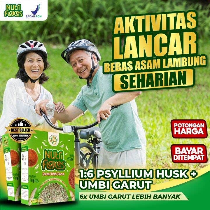 Nutriflakes - Nutri Flakes Sereal Umbi Garut Solusi Atasi Asam Lambung Maag Kronis Gerd Suplemen ...