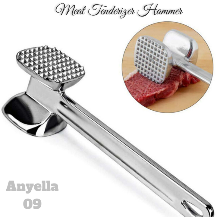 Meat Tenderizer Hammer Tool Dual-Sided Nail Meat Mallet Meat Hammer for ...