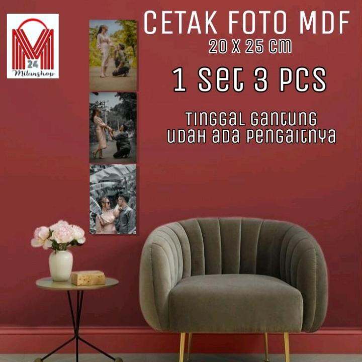 cetak foto mdf 10r ( isi 3 pcs ) | Lazada Indonesia