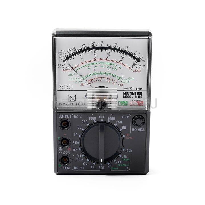 KYORITSU / เคียวริทซึ 1109S มัลติมิเตอร์ (เข็ม) (K301-KEMA1109 ...
