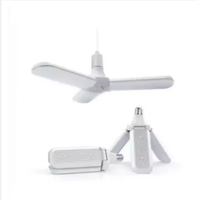 45W 60W 6500K Foldable Fan Blade LED Light Bulb | Lazada PH