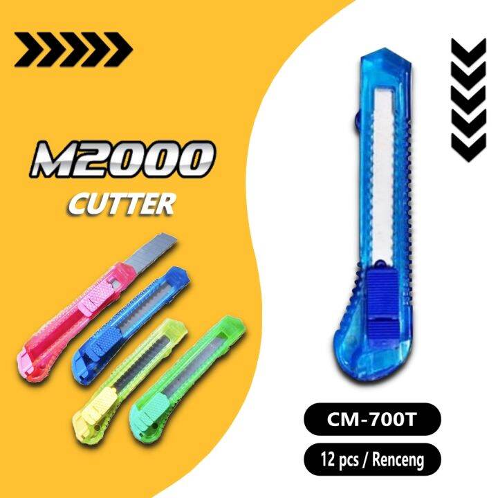 Pisau Cutter Besar Warna Warni L150 M2000 Cuter Kater ATK Grosir Murah ...