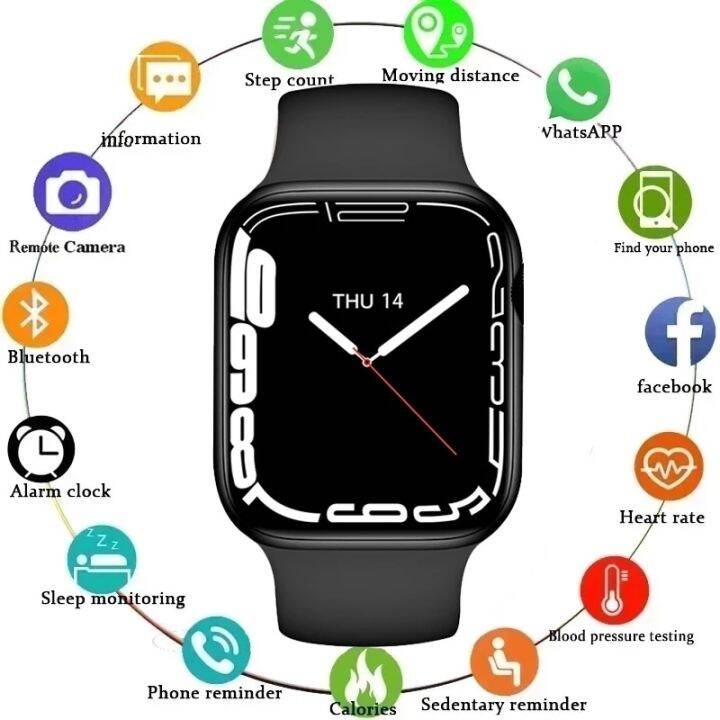 T700 Pro Max SmartWatch Series 8 Bluetooth Call Sports Fitness Tracker ...