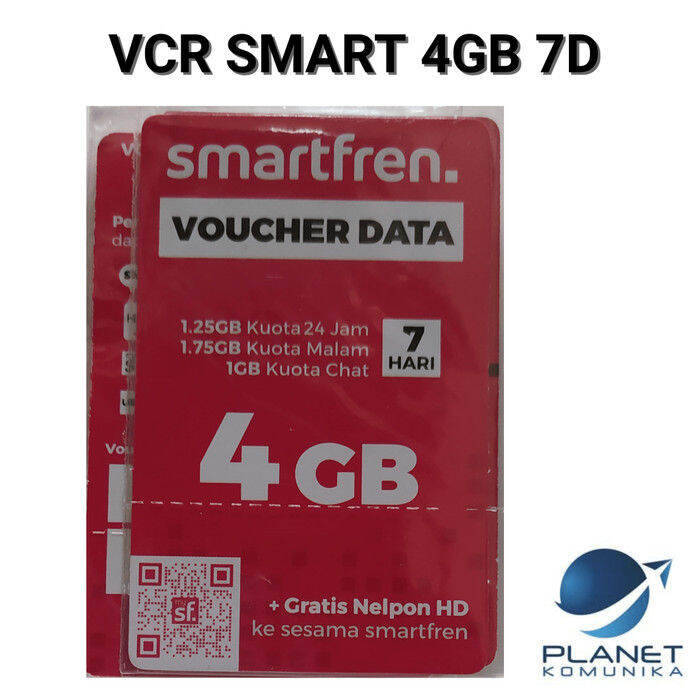 VOUCHER SMARTFREN 4GB | Lazada Indonesia
