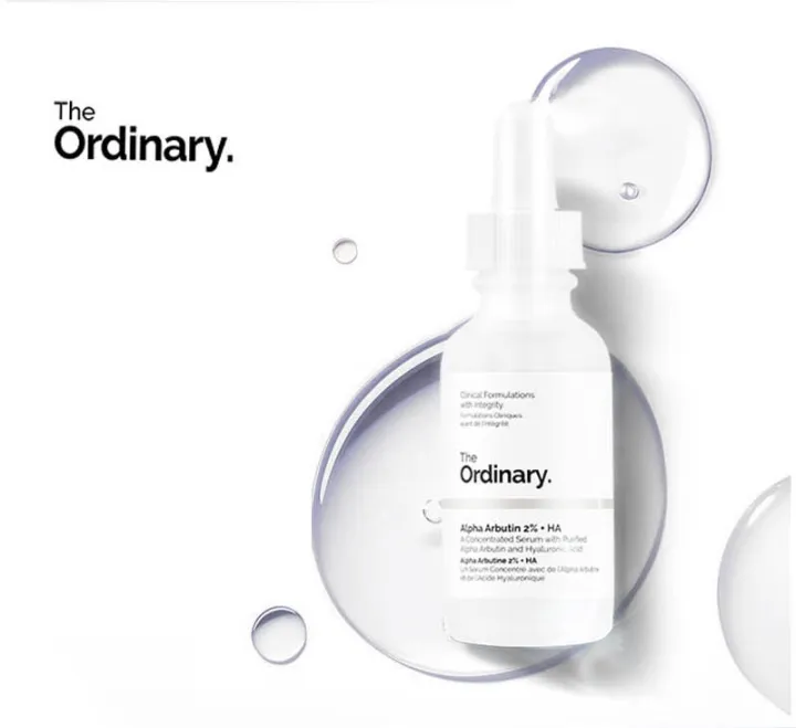 [100% Authentic] The Ordinary Alpha Arbutin 2% + HA 30ml Remove Dark ...