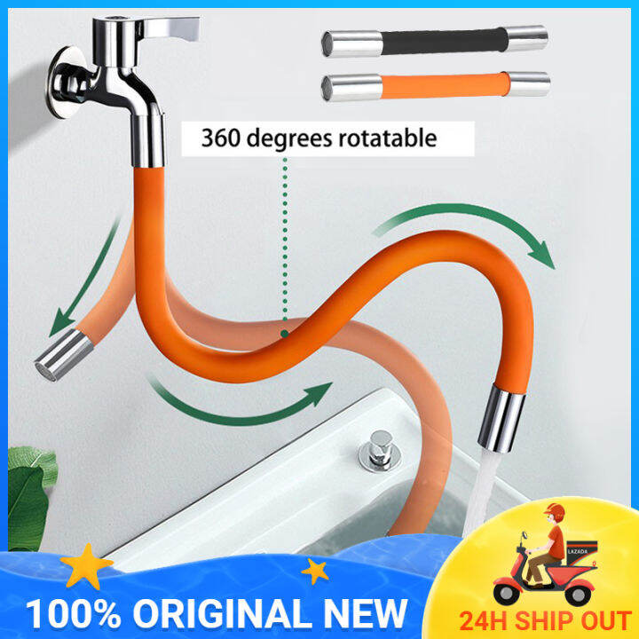 💎Flexible Hose💎 Faucet Extension Extender 360° Rotating Water Tap ...