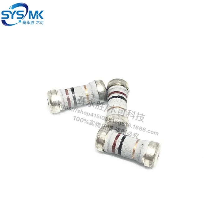 SMD wire-wound resistor 0309 7.5R 5 2W cylindrical leadless 7R5 model ...