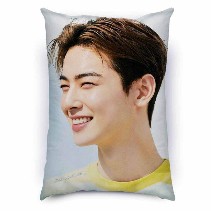 SUHO CHA EUN WOO PILLOW 13"x18" design 02 | Lazada PH