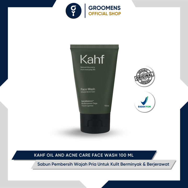 Kahf Oil and Acne Care Face Wash 100 ml | Lazada Indonesia