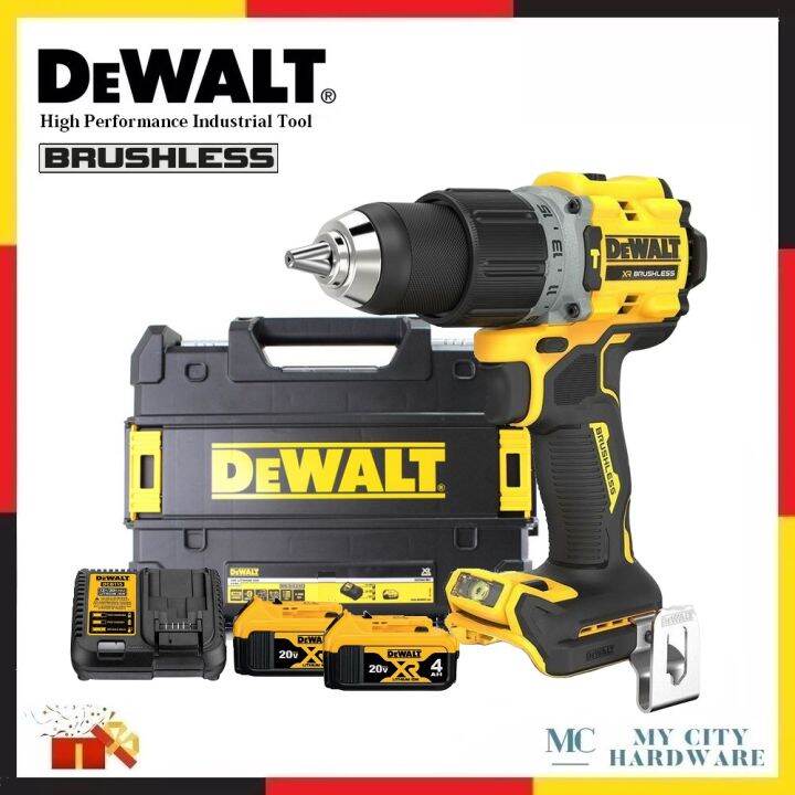 Dewalt DCD805M2T-B1 13mm ( 1/2" ) 18/20V Brushless Cordless Hammer ...