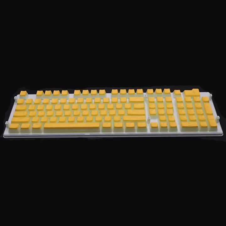 Pudding Double-layer Two-color 108-key Mechanical Translucent Keycap ...