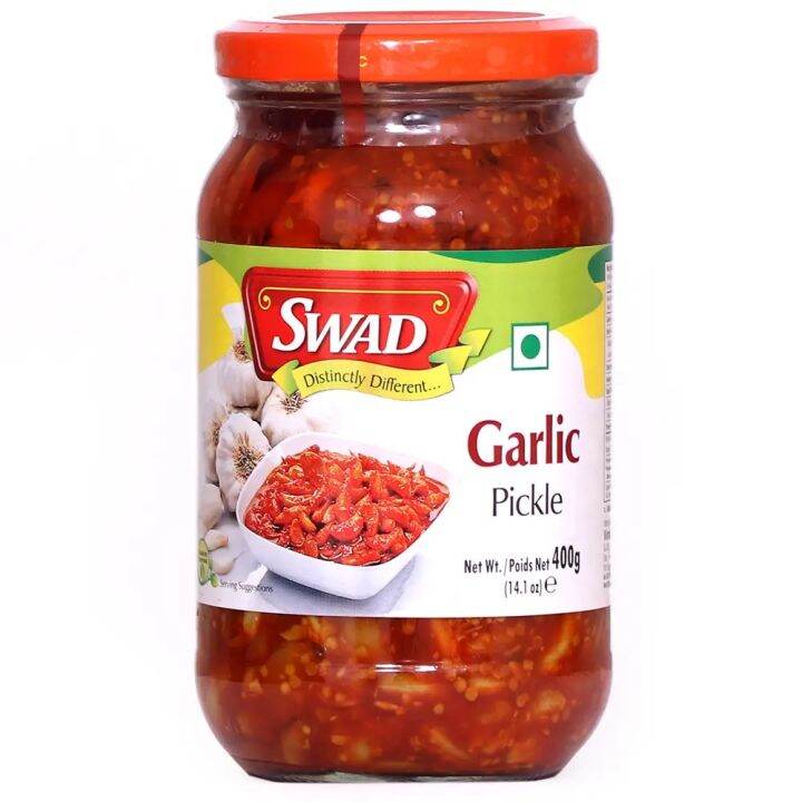SWAD Garlic Pickle 400g (Product of India) Export pack | Premium ...