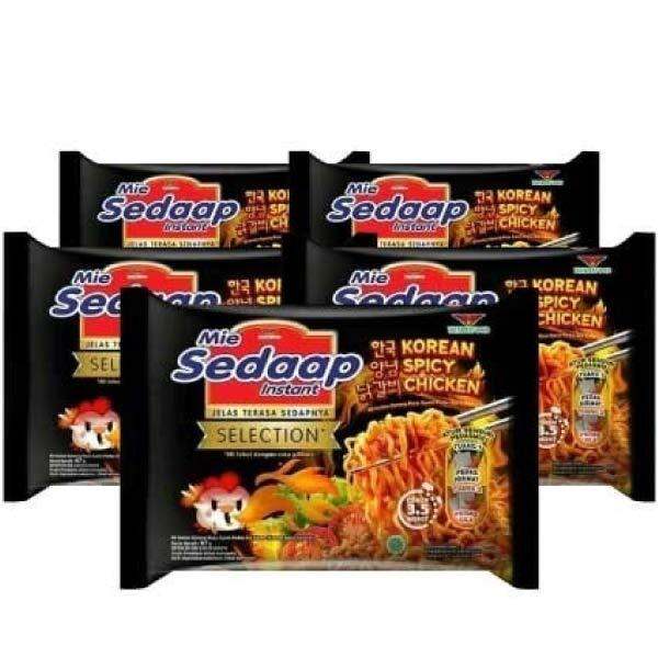 Duo Sister Mie sedap korean Spicy Chicken Selection Mie Sedaap (isi ...