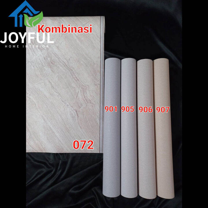 Wallpaper Vinyl Dinding Tekstur Klasik, Ukuran 53cm x 10m • High ...