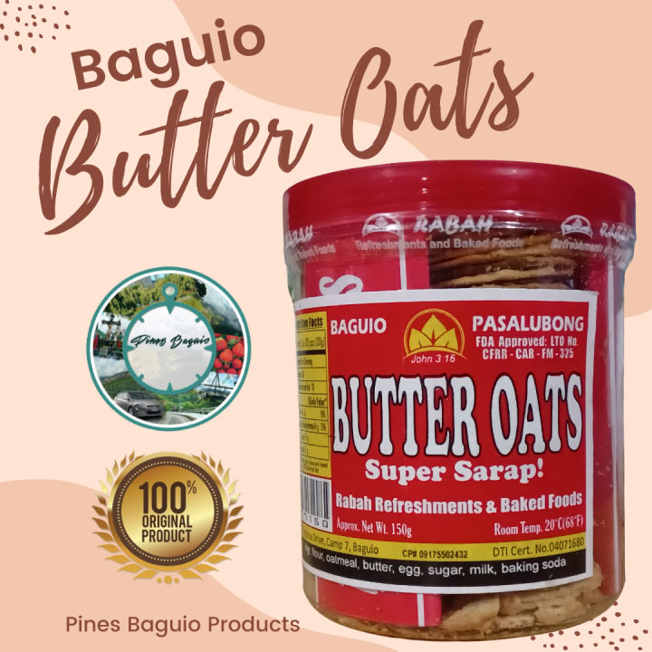 Butter Oats - Baguio Pasalubong | Lazada PH