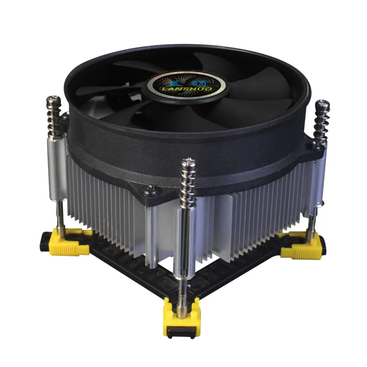 LANSHUO 9cm PC CPU Cooling Fan PWM Radiator for Intel LGA 115X/1200 ...