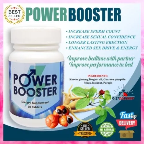 POWER BOOSTER MALE ENHANCEMENT CAPSULE 30 TABLETS. Advance male ...