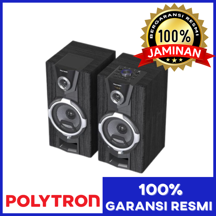 Polytron Speaker Aktif Pas 8f12 Dengan Bluetooth Pas8f12 Mp3 Lazada