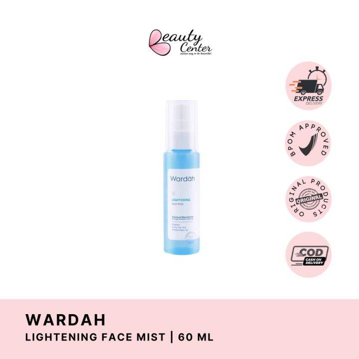 Wardah Lightening Face Mist 60 ml / Setting Spray | Lazada Indonesia