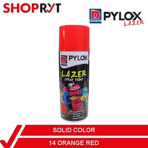 Pylox Laser Spray Paint Solid Color 400cc 400ml | Lazada PH