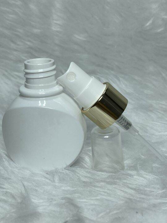 2pcs 50ml Wide White Opaque Pump Spray Pete Bottle - High Quality ...