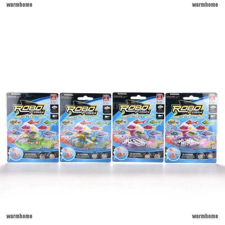 WHPH 1x Electronic Robot Toy Fish Aquatic Battery Powered Fish Kids ...