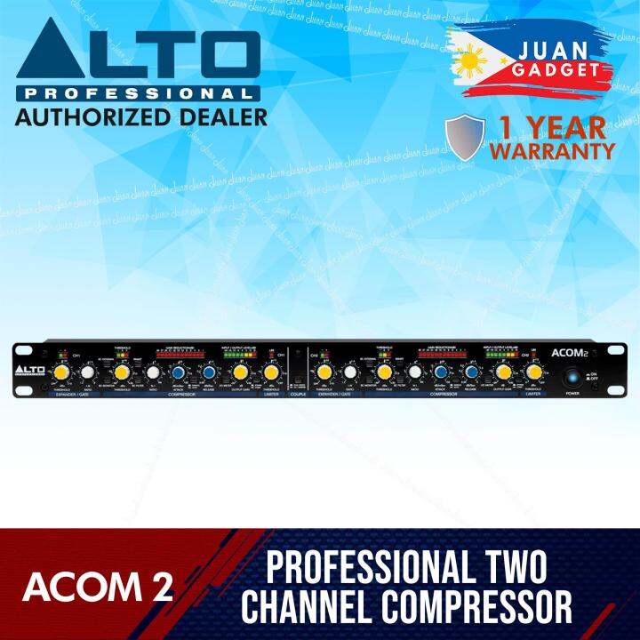 Alto Professional ACOM2 Two Channel Compressor Limiter Gate in One ...