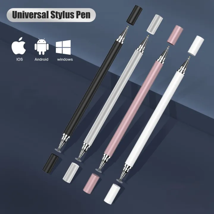 Universal 2 in 1 Stylus Pen Drawing Tablet Capacitive Screen Caneta Touch Pen for iOS Android ...