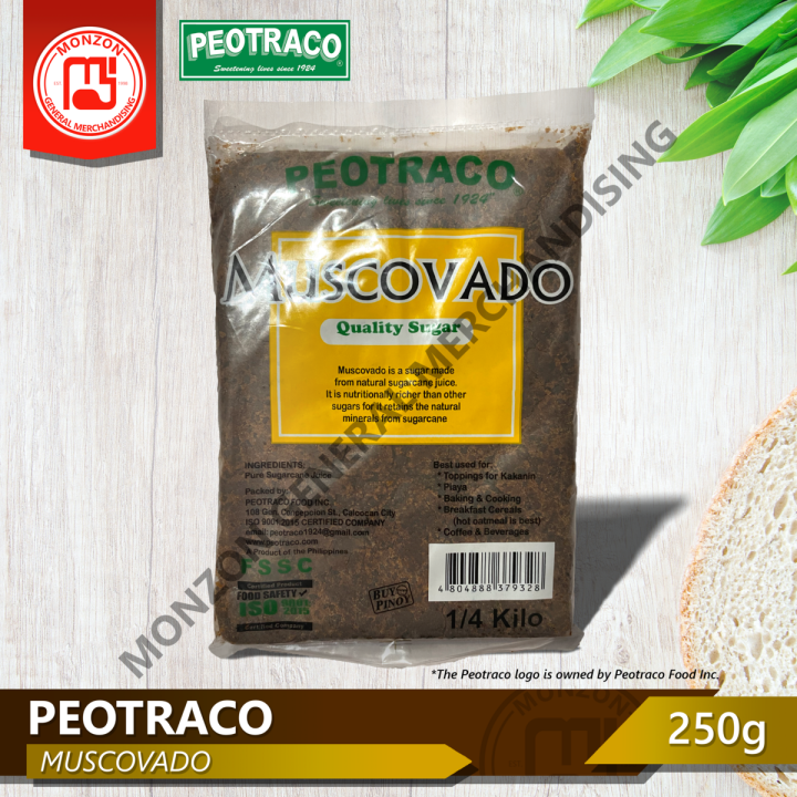 Peotraco Muscovado 250g | Lazada PH