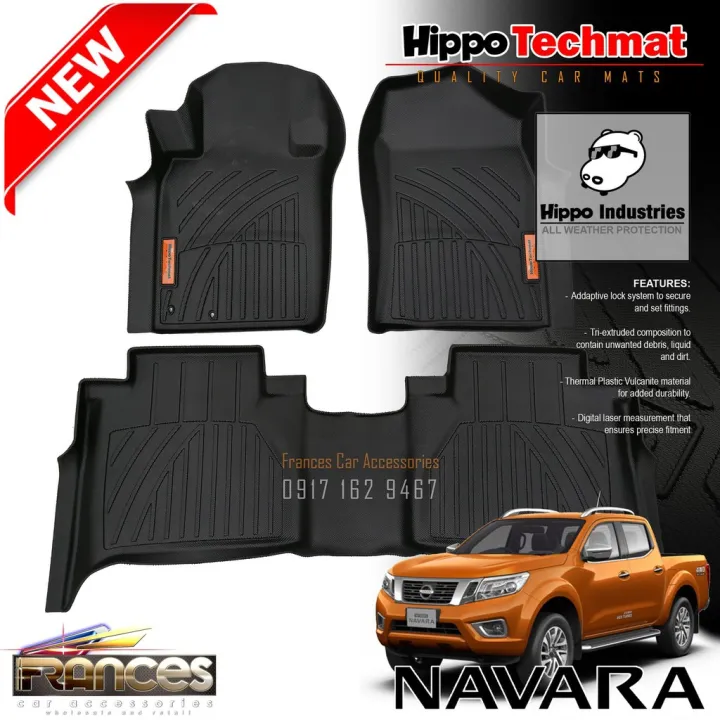 Navara 2015-2022 Deep Dish matting Thailand Made Hippo Brand Version 2 ...