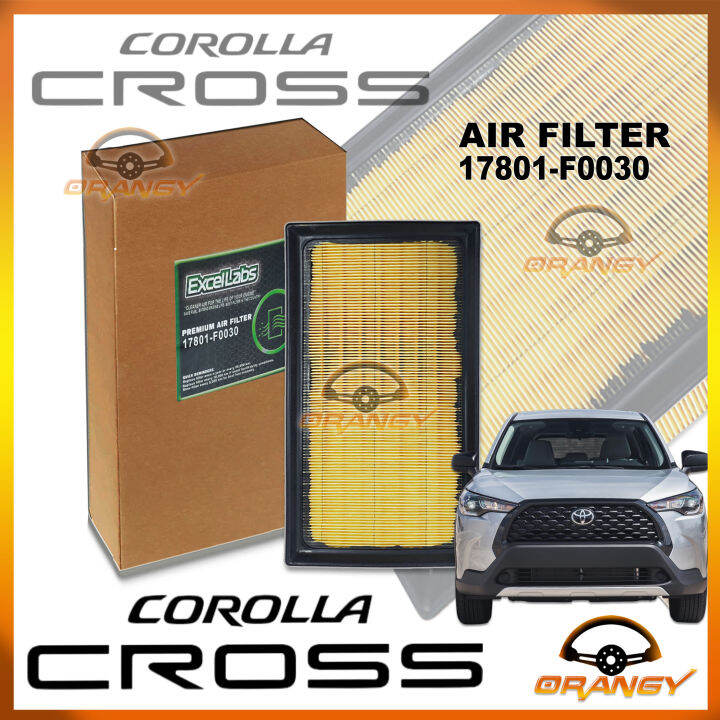 Air filter (17801-F0030) for Toyota Corolla Cross and Altis 2020 - 2022 ...