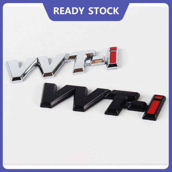 NEW 1 X Metal VVTI VVT-i Logo Car Stickers Logo Letters For Toyota Old ...