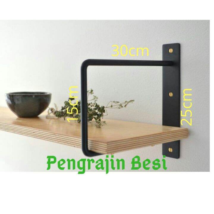 Brecket papan rak dinding besi beton | Lazada Indonesia