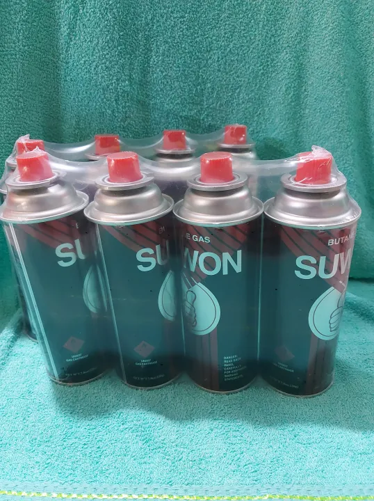 JS625 Set of 4 SUWON Canned Butane Gas From Korea Safe to Use | Lazada PH