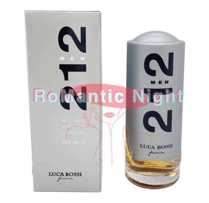 RoMantic Night.100ML 212 MEN LOVALI PERFUME PERMANENT FRAGRANCE VAPORISATUER | Lazada PH
