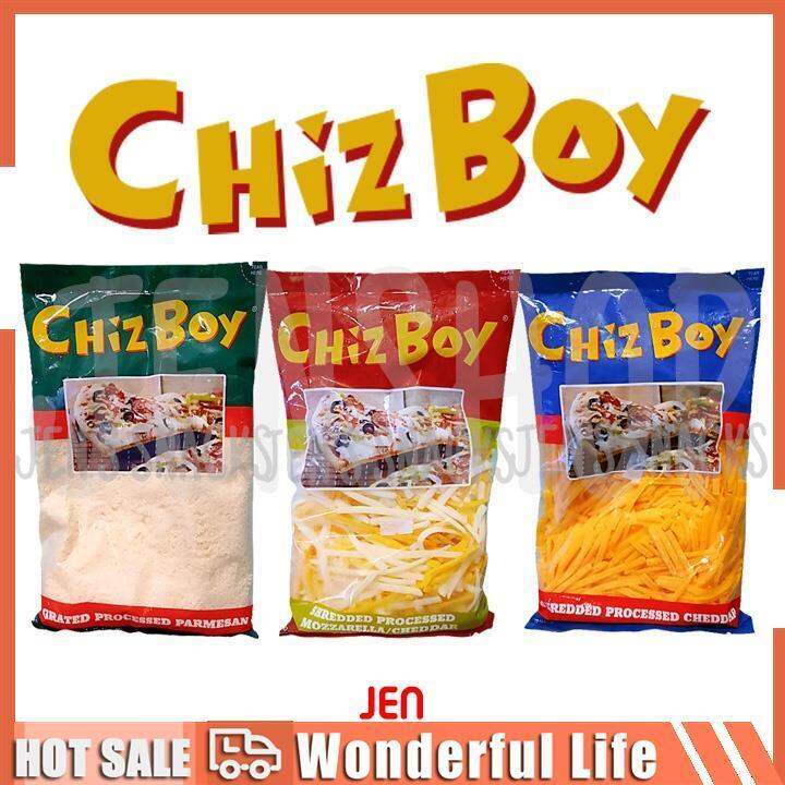 Chiz Boy Chizboy Processed Cheese Parmesan Mozzarella Cheddar 350 grams ...