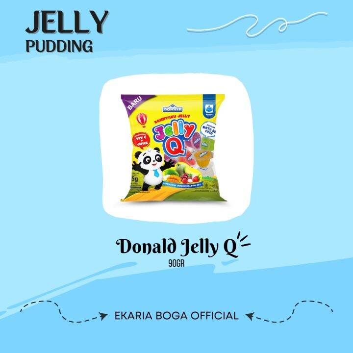 JELLY | AGAR | DONALD JEL LY Q 90 Gram | Lazada Indonesia