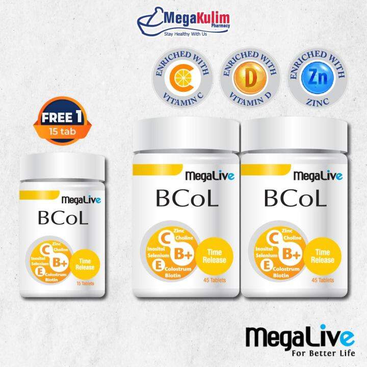 Megalive Bcol 2 X 45+15 Tab | Lazada