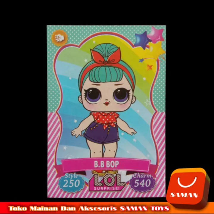 1 LUSIN MAINAN KARTU BERGAMBAR ANIMASI LOL / TRADING CARD LOL / isi 12 ... 1 LUSIN MAINAN KARTU BERGAMBAR ANIMASI LOL / TRADING CARD LOL / isi 12 ...