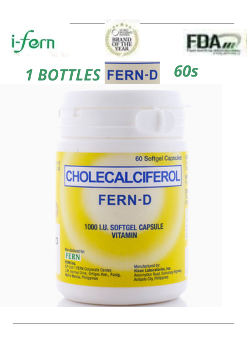 AUTHENTIC 1 BOTTLE FERN D VITAMIN D | Lazada PH