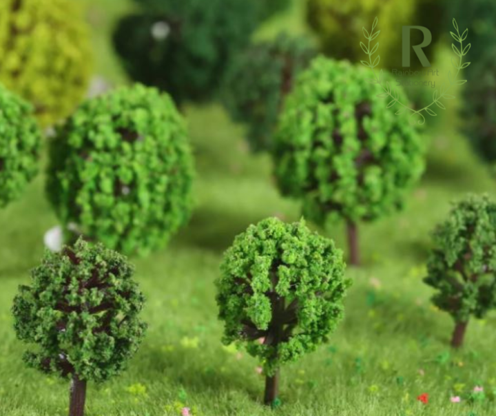 Model Trees Diorama Landscape Layout Scale Garden Miniature Plastic ...
