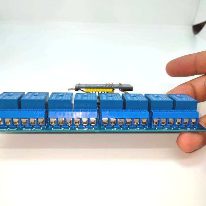 Relay Module 8ch I2C SDA SCL 8 channnel 5V i2C PCF8574T Arduino ...