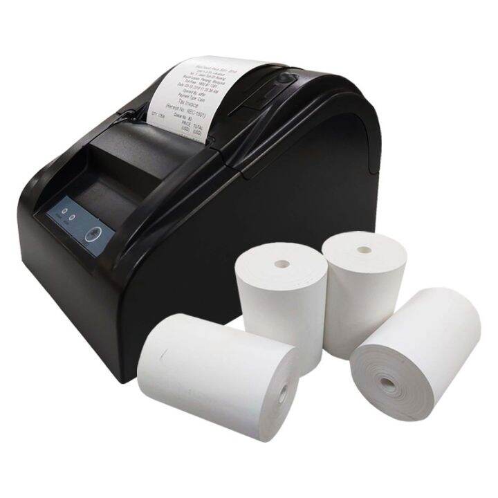 (Thermal) 80x60 Cashier Roll/ Thermal Paper Roll 80 x 60 - 10 Rolls ...