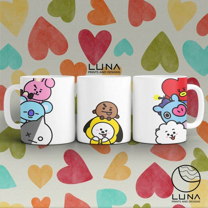 BTS BT21 Mug Collection - The Luna Merch | Lazada PH