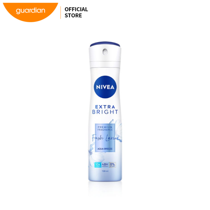 Nivea Woman Spray Extra Bright Fresh Lavier 150Ml | Lazada