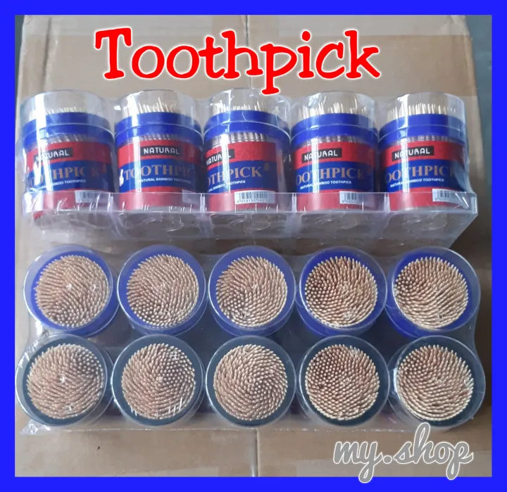 *READY STOCK* Disposable Bamboo Toothpick/Pencungkil Gigi | Lazada
